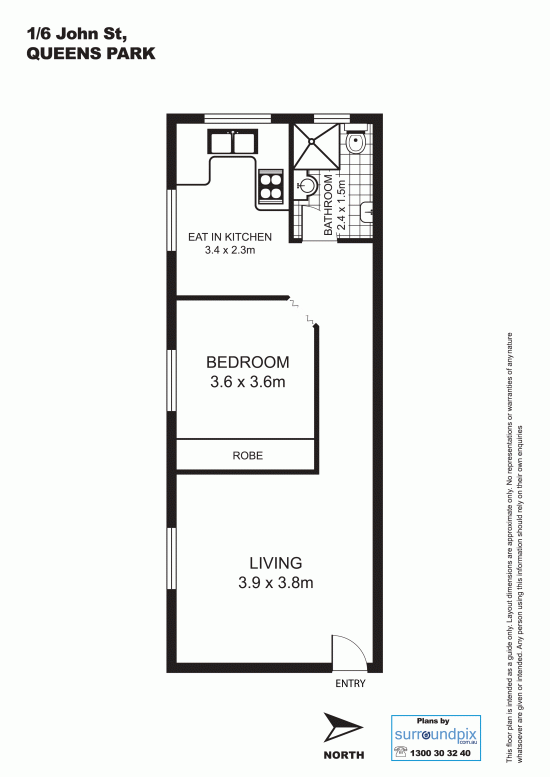 1/6 John Street, Queens Park > Innercity Property Agents